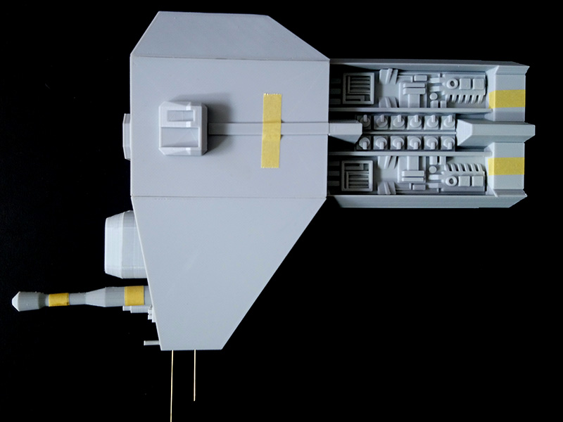 One Meter Long Omega Class Destroyer by Robert James | Download free ...