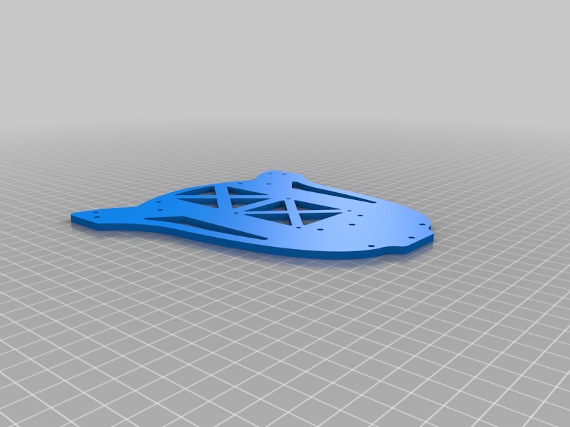 Tri - V tail multi rotor XBS by Phil M | Download free STL model ...
