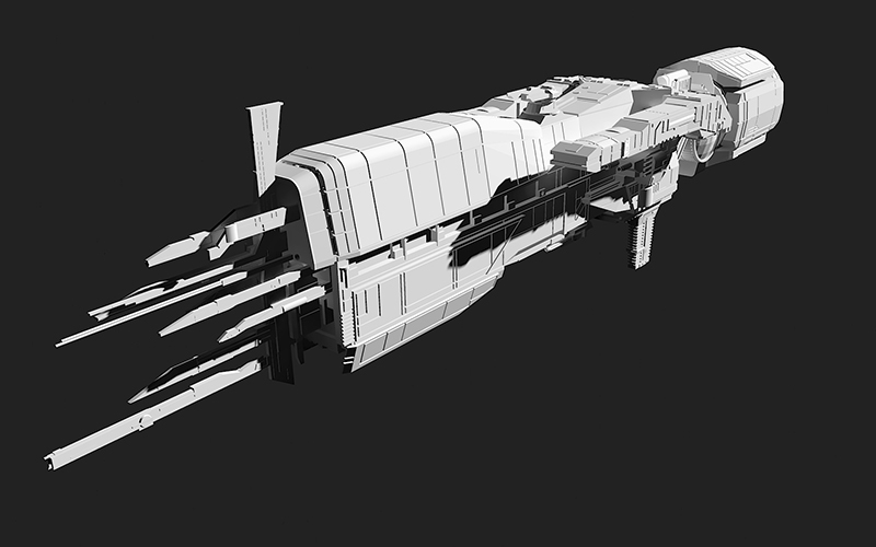 USS Sulaco by Robert James | Download free STL model | Printables.com