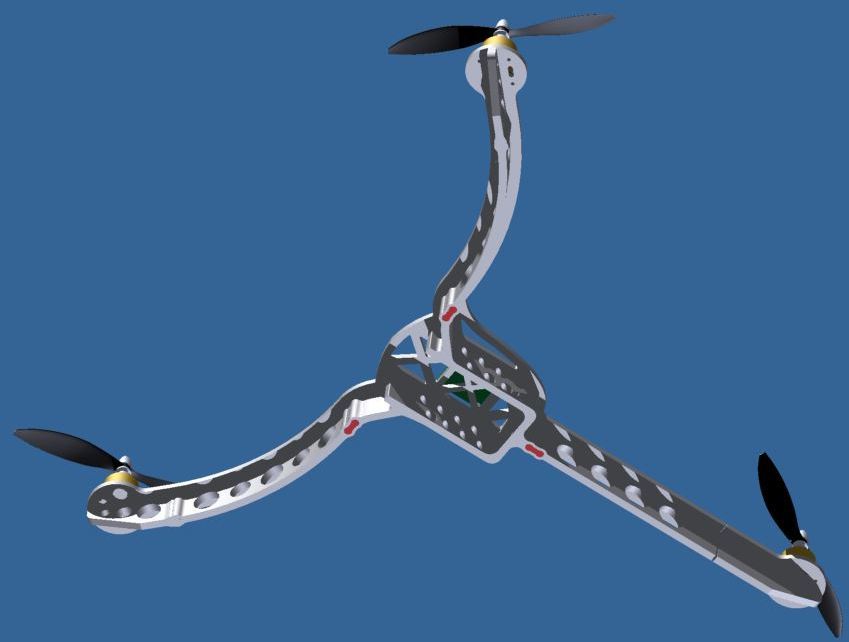 TRI COPTER X-Bow by Phil M | Download free STL model | Printables.com