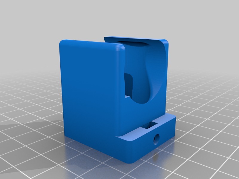 X carriage designed for E3D V5 extruder nozzel by Phil M | Download ...
