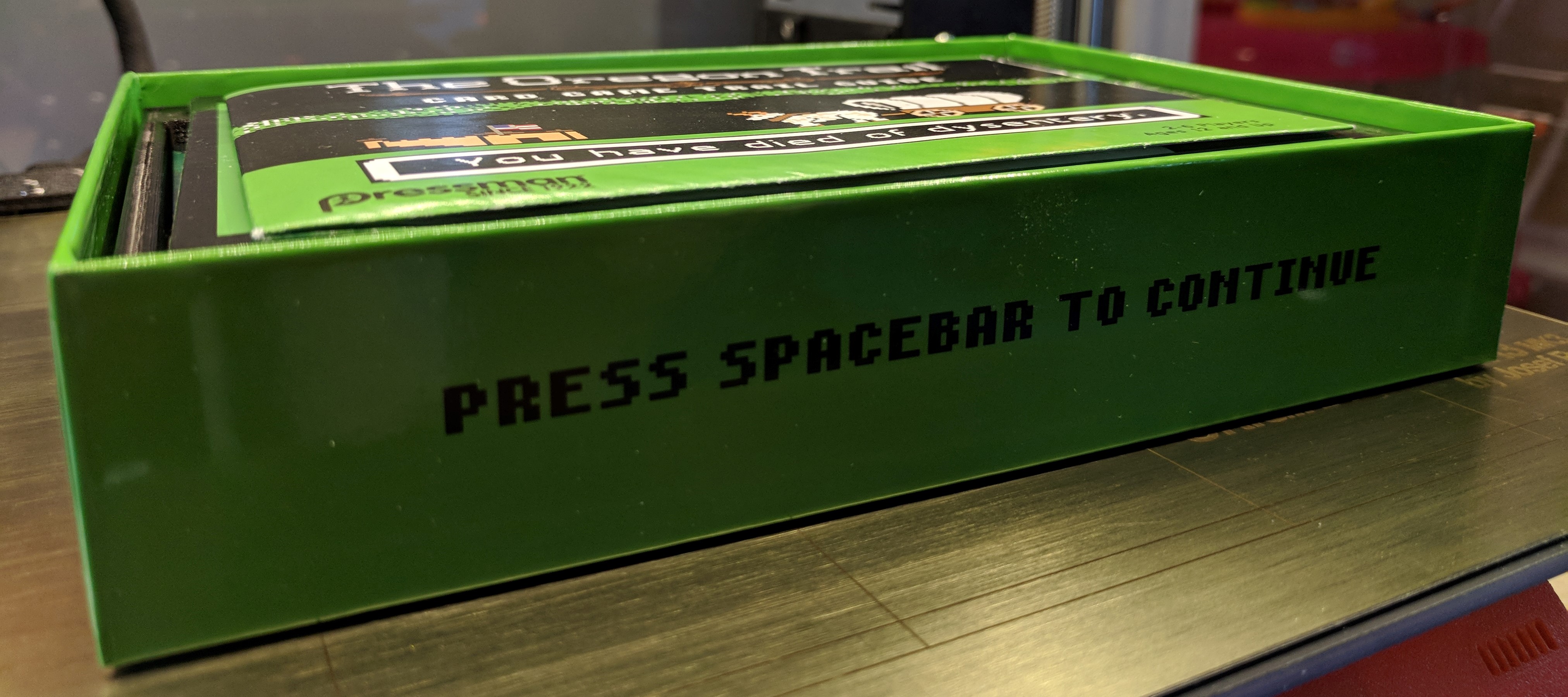 The Oregon Trail Card Game Box Insert by Erik | Download free STL model ...