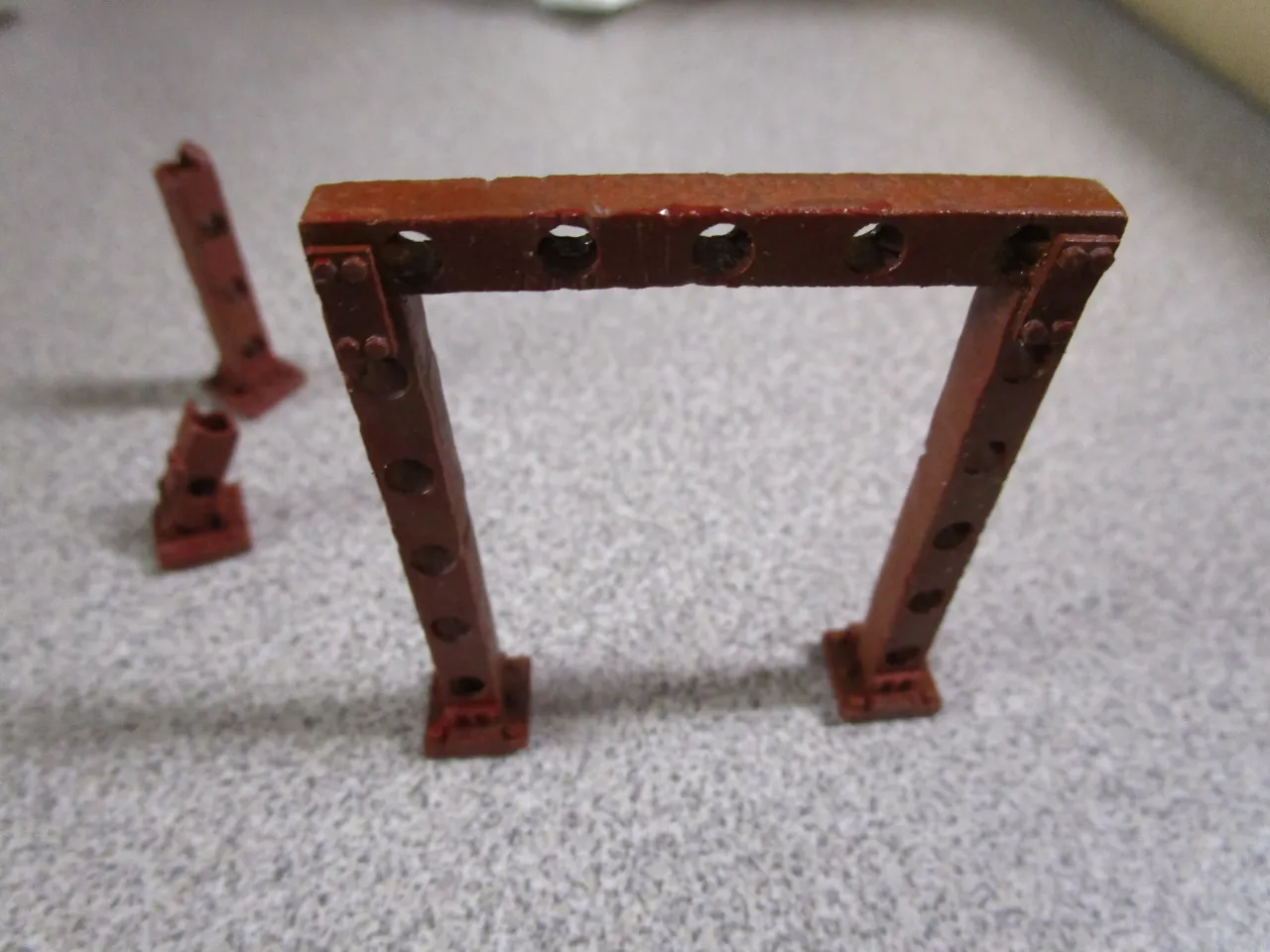 Steampunk or Gotham City style steel beams and supports by RiciR ...