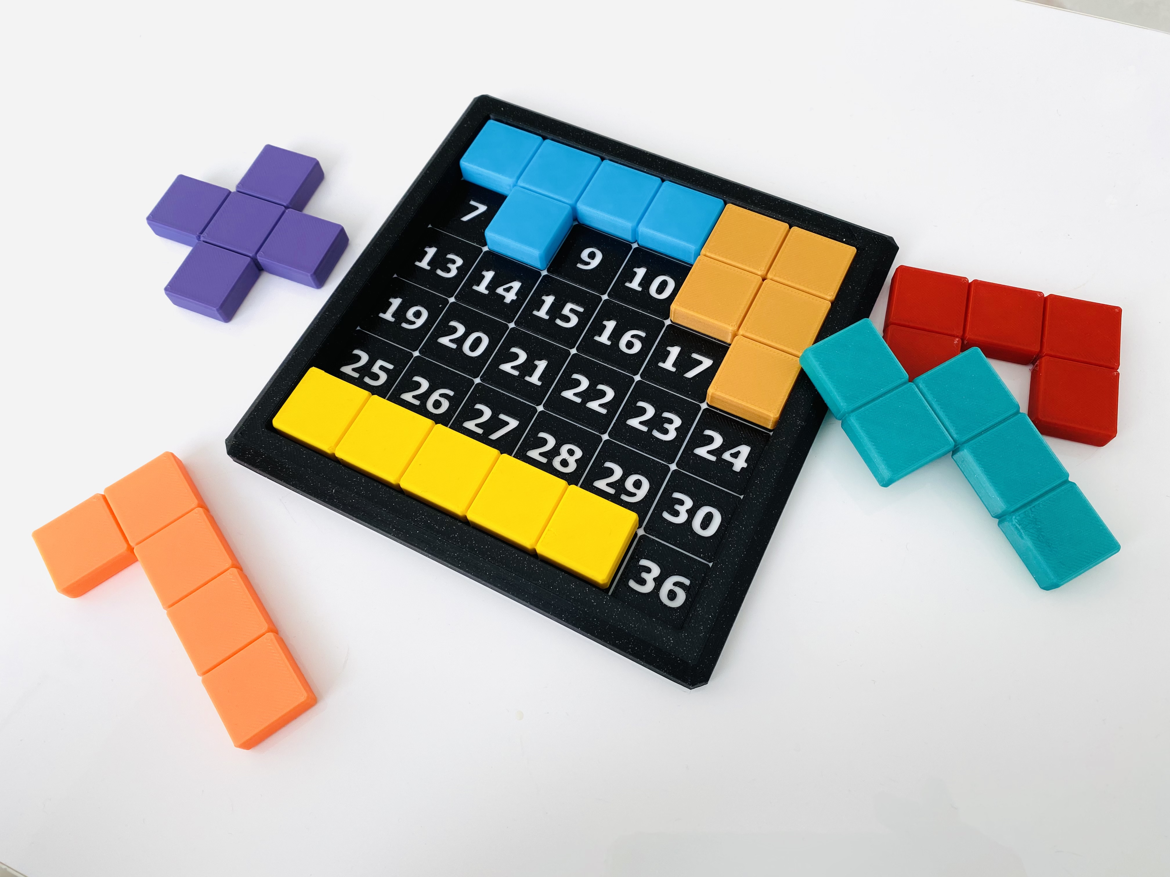 Tetris Puzzle by BTR3D | Download free STL model | Printables.com