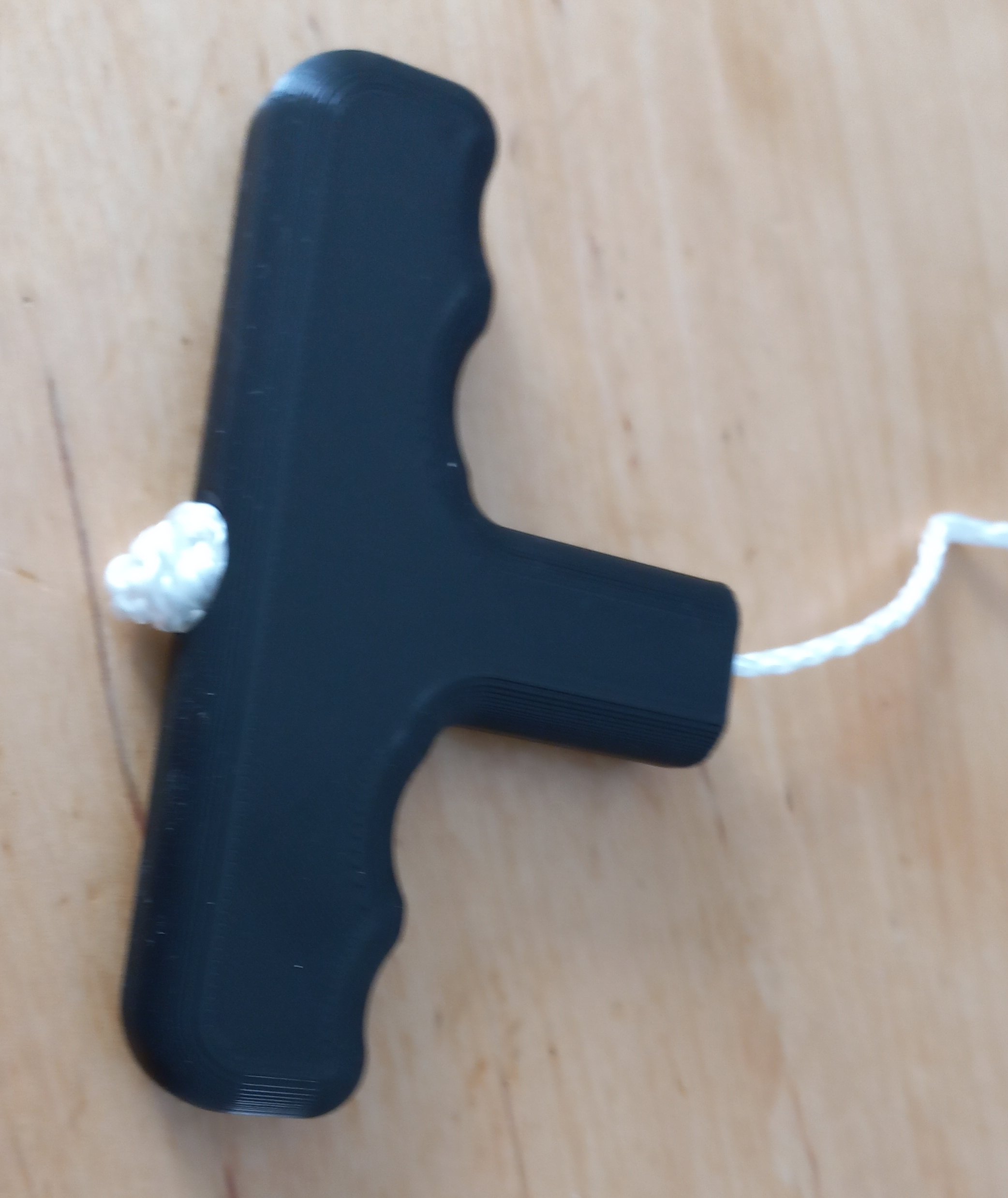 Handle to attach a cord to it by binominem | Download free STL model ...