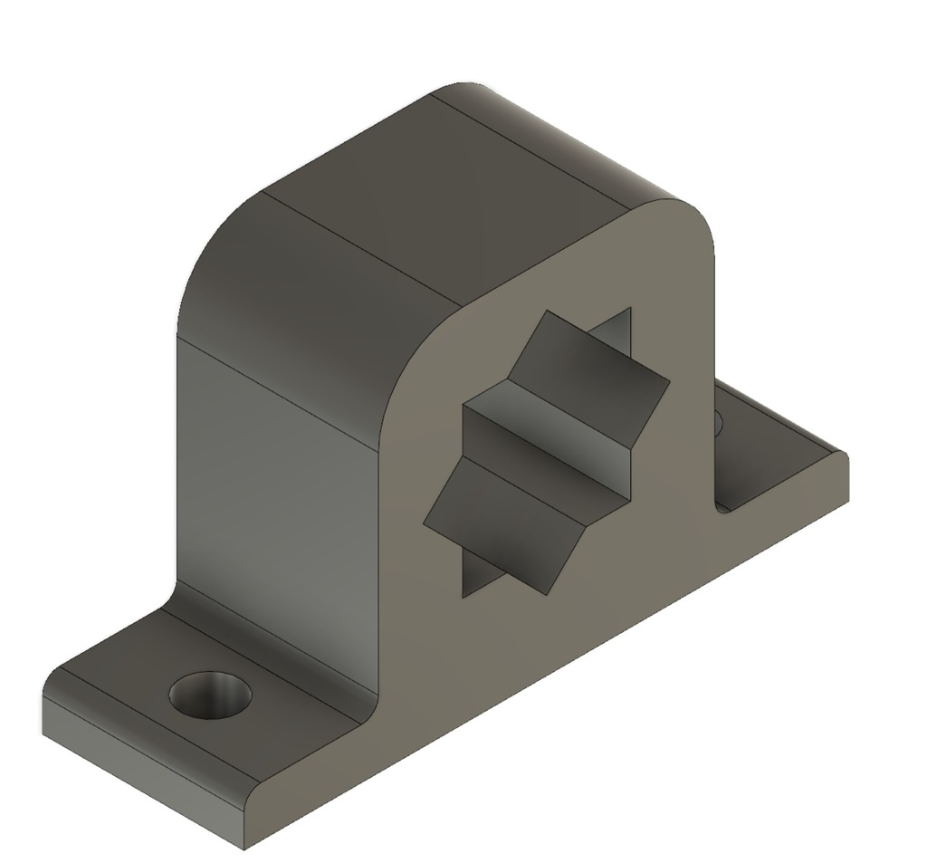HJV Aluminium Profile Holder by HJ Visions | Download free STL model ...