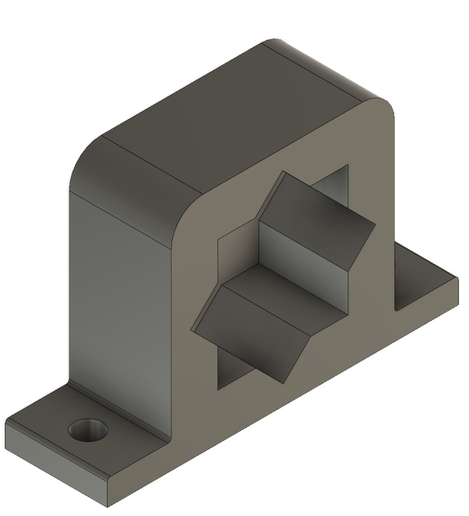 HJV Aluminium Profile Holder by HJ Visions | Download free STL model ...