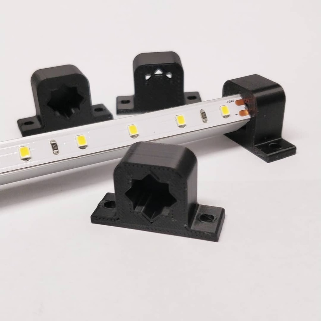 HJV Aluminium Profile Holder by HJ Visions | Download free STL model ...