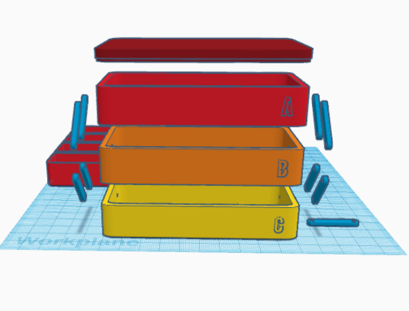 Mini tool box for nuts and bolts by Ender3Knight4 | Download free STL ...