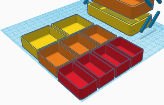Mini tool box for nuts and bolts by Ender3Knight4 | Download free STL ...