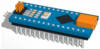 Arduino Nano by Jakob Kerber | Download free STL model | Printables.com