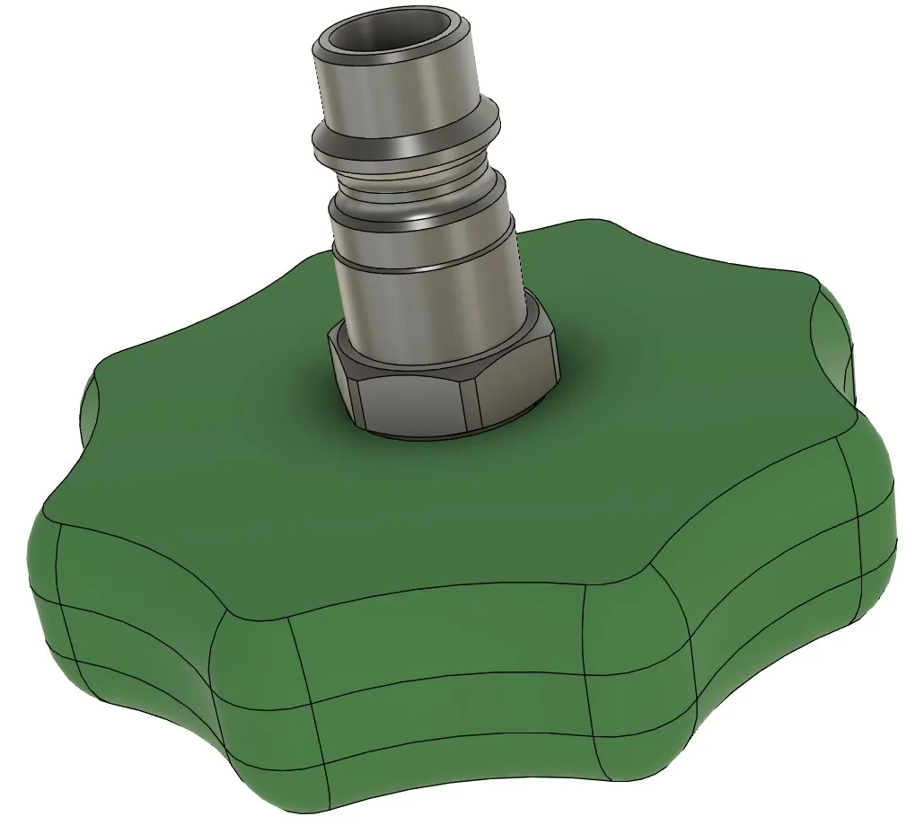 Reservoir cap for bleeding brakes. by Långburken | Download free STL ...