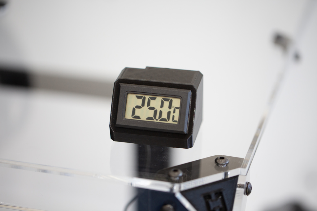 Digital Thermometer Mount for Enclosure Lab 3D Printer Enclosure by ...