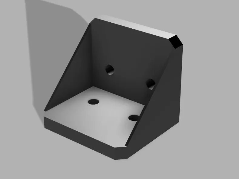 40mm Corner bracket by Over_ | Download free STL model | Printables.com