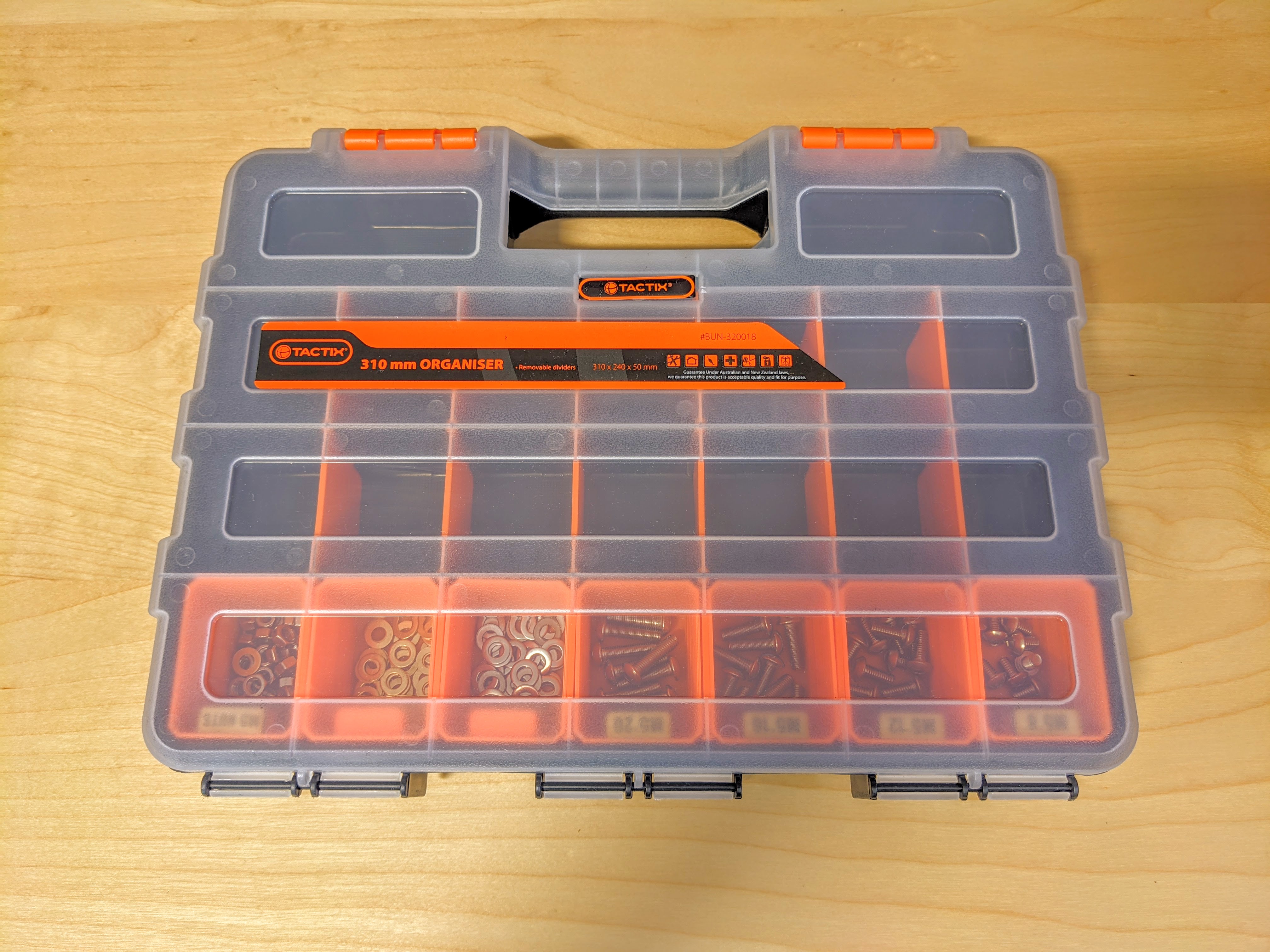 Parts Box for Tactix Organiser by kit | Download free STL model ...