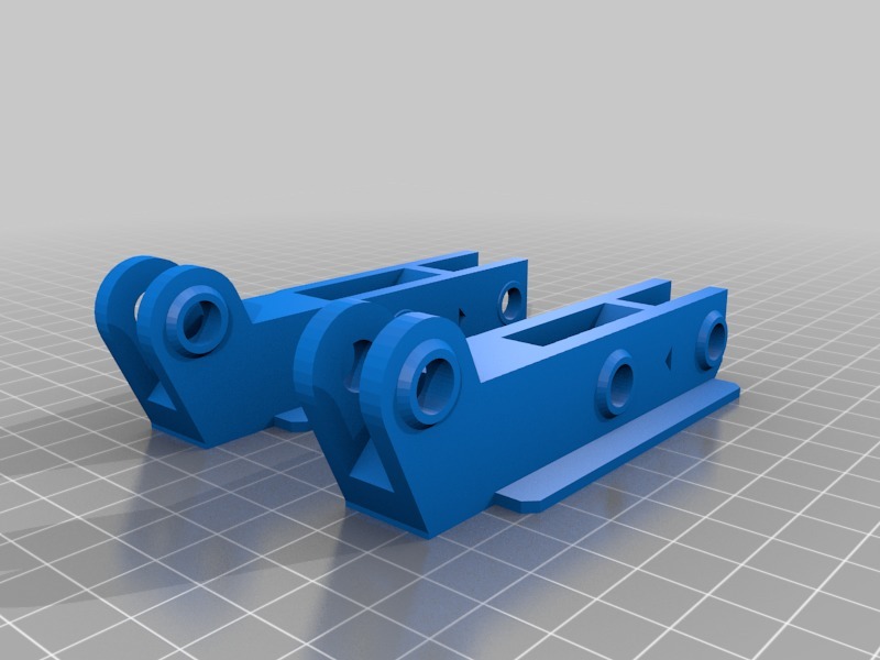 Hand-Screw Clamp +10mm length +standing by titusou | Download free STL ...