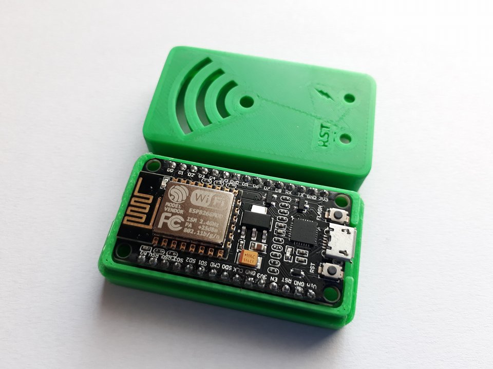 ESP8266 nodeMCU V2 Case von F14V | Kostenloses STL-Modell herunterladen ...
