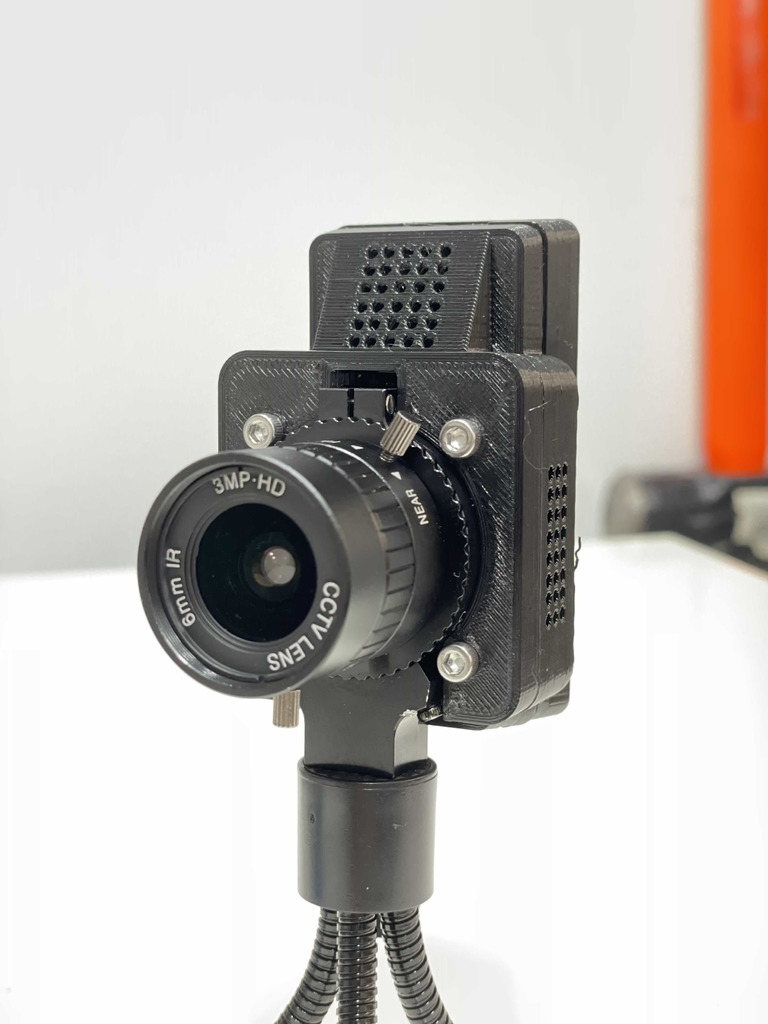 Raspberry Pi Zero High Quality (HQ) Webcam case by FCUK | Download free ...