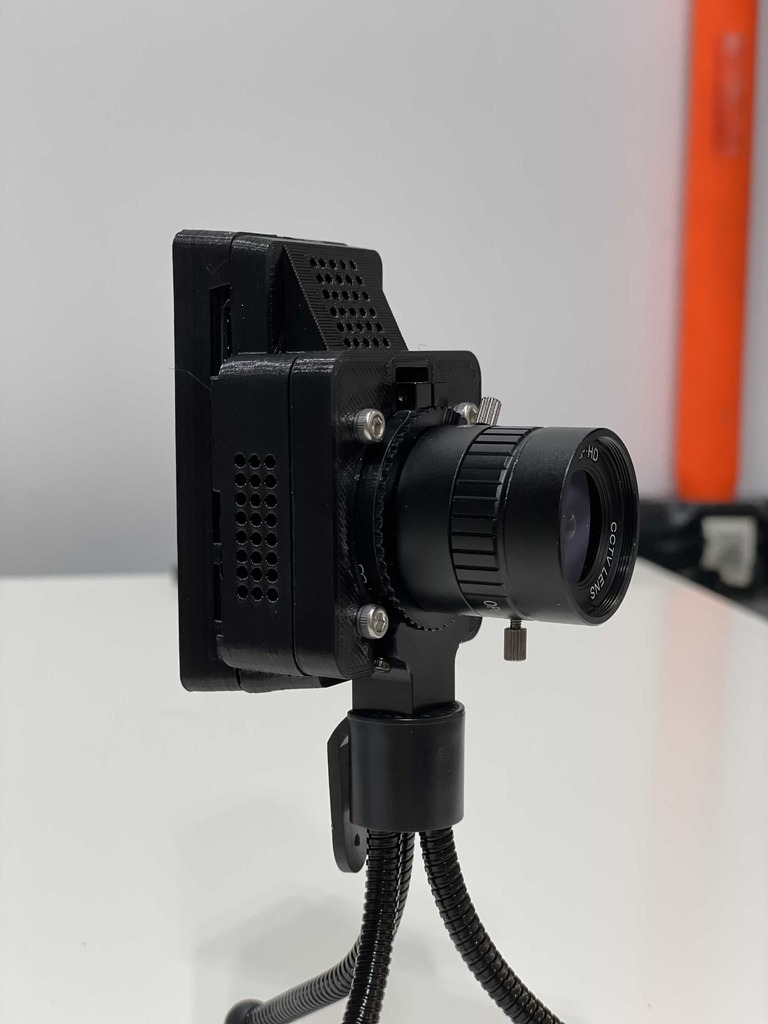 Raspberry Pi Zero High Quality (HQ) Webcam case by FCUK | Download free ...