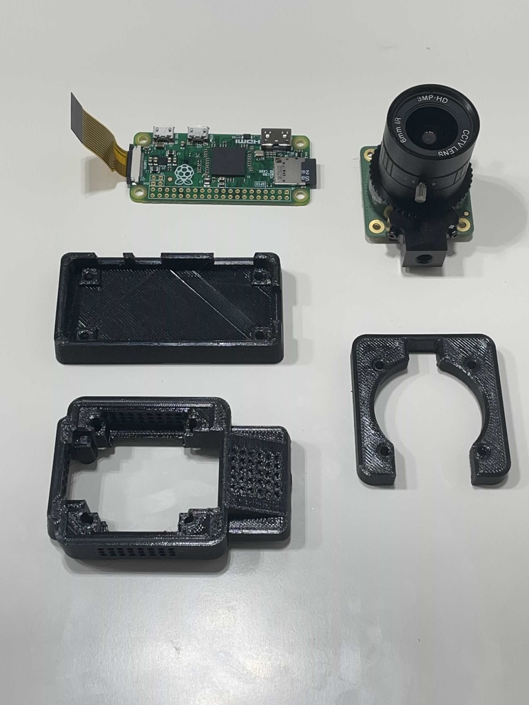 Raspberry Pi Zero High Quality (HQ) Webcam case by FCUK | Download free ...