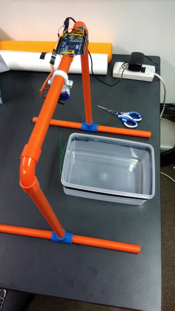 PCB Agitator using Arduino, small servo & PVC pipe par snowboarder ...