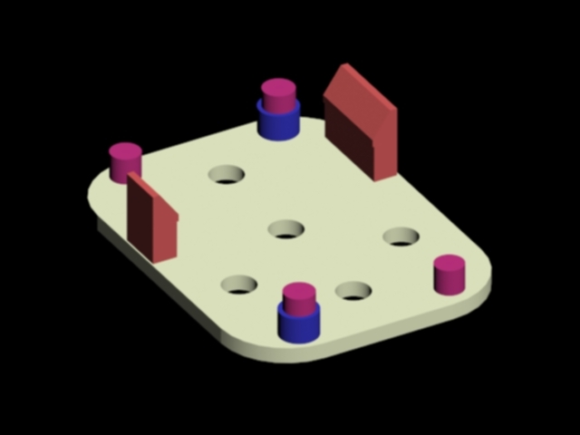 Bracket for DC-DC Buck Converter LM2596S by snowboarder | Download free ...