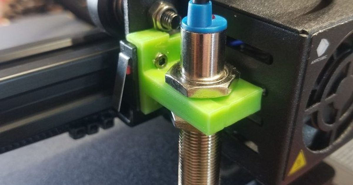 Anycubic Mega Zero 12mm Probe mount by Ski3d | Download free STL model ...