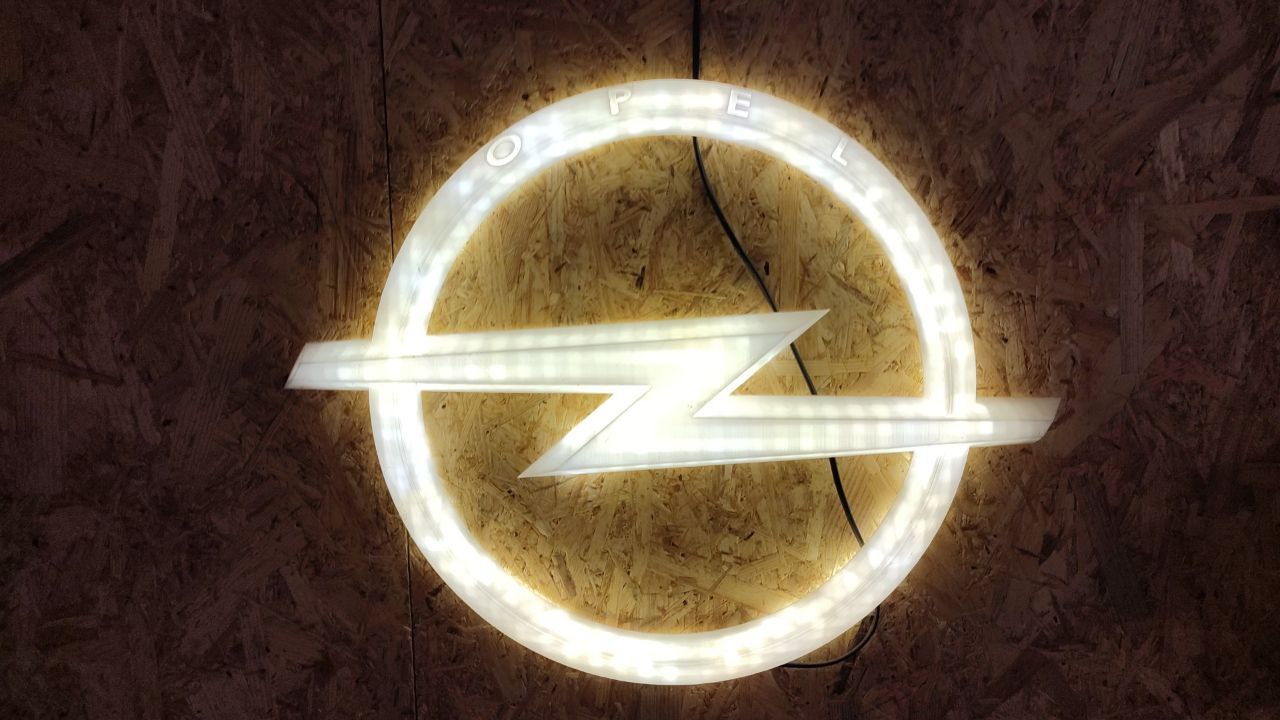 OPEL Wandlogo beleuchtet by Johination | Download free STL model ...