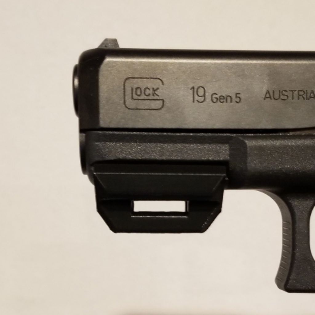 Glock Front Rail Strap Mount by Ben White | Download free STL model ...