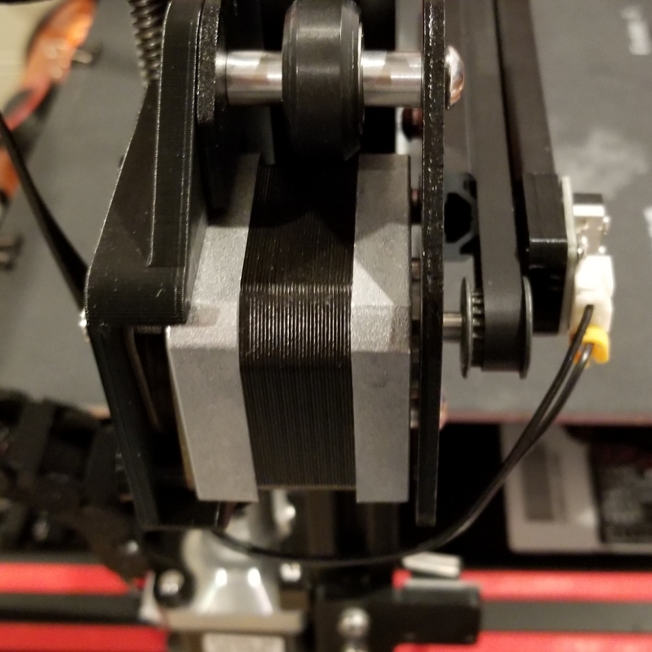Ender 3 - X-Axis Stepper Damper Adapter by Ben White | Download free ...