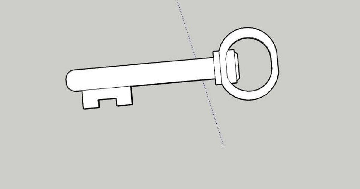 mini key by moritz | Download free STL model | Printables.com