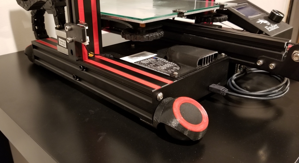 Ender 3 - Low Profile Feet by Ben White | Download free STL model ...