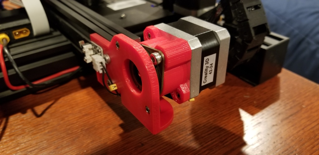 Ender 3 - Y-Axis Stepper Damper Adapter by Ben White | Download free ...