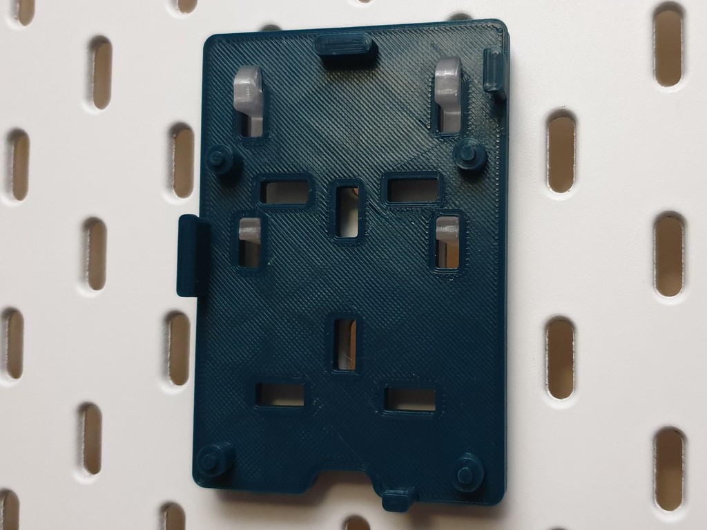 Raspberry Pi Mount for IKEA Skadis von mintonette | Kostenloses STL ...