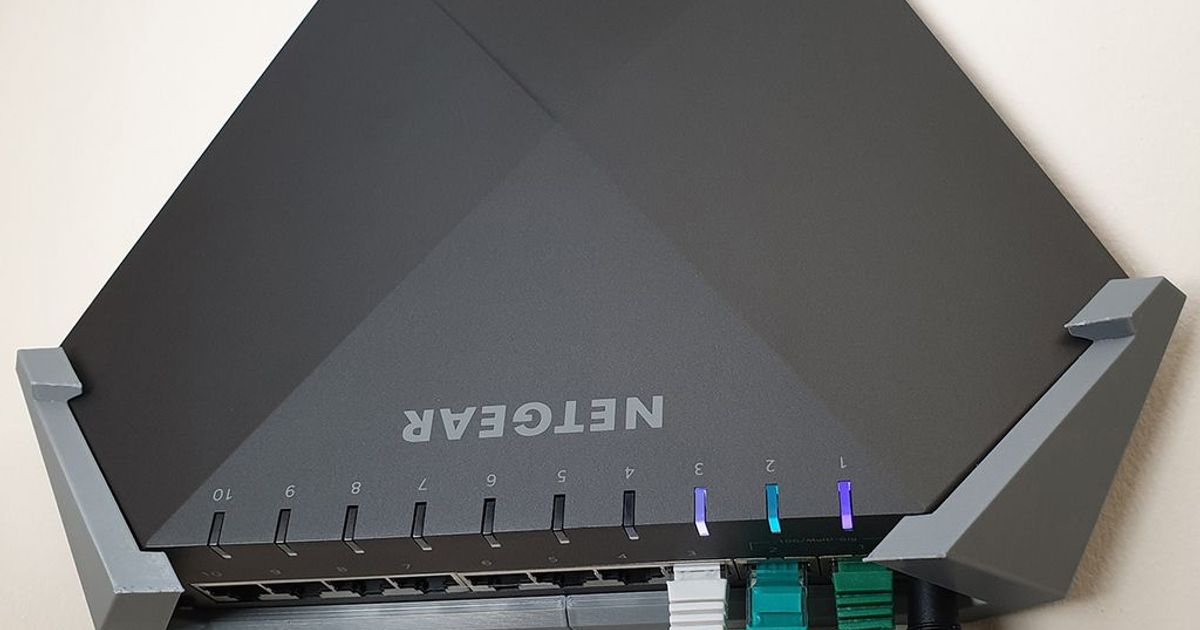 Netgear Nighthawk Switch Wall Mount GS810EMX by mintonette | Download ...