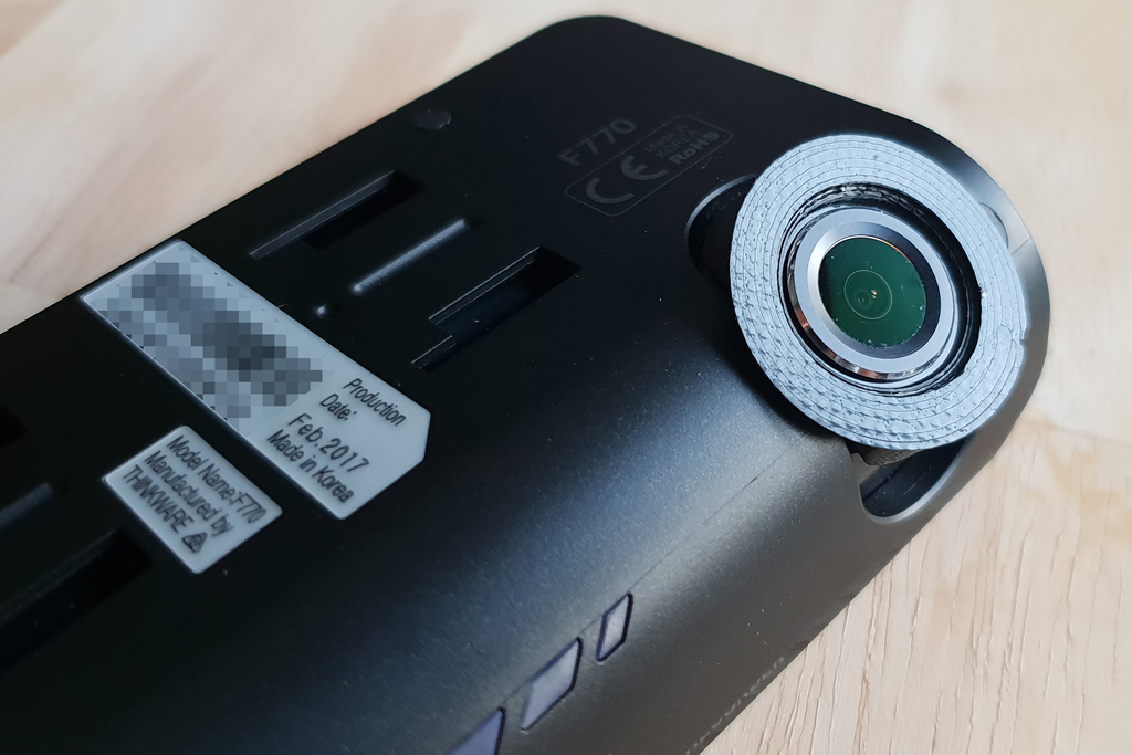 Thinkware F770 Dash Cam Filter Adapter by mintonette | Download free ...