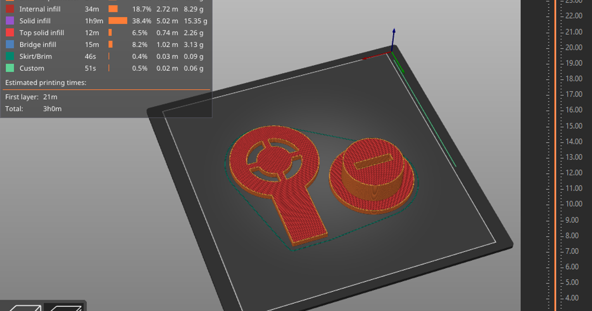 Simple Practice Target by talhaline | Download free STL model ...