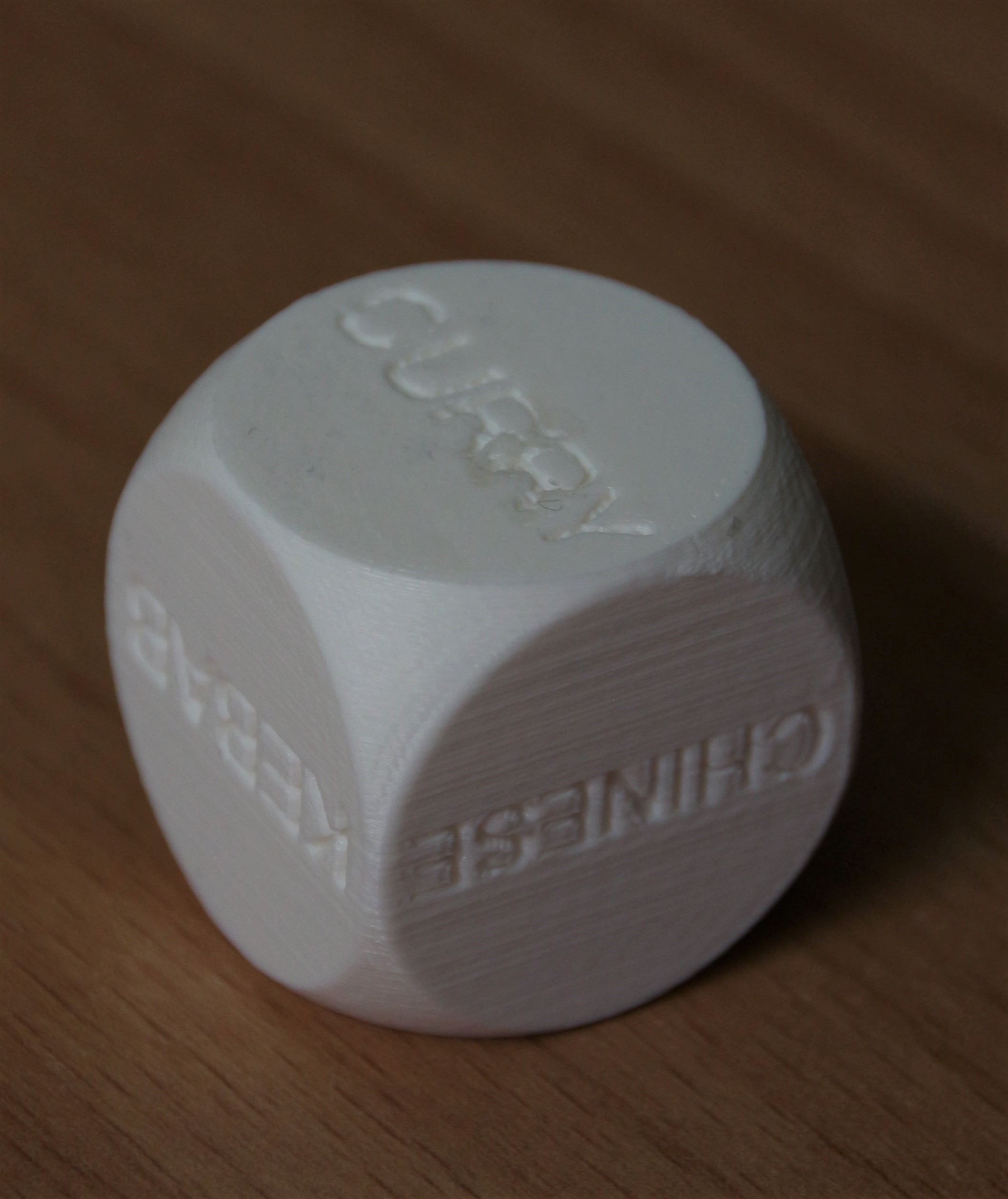 Decision Dice for Takeaway Food by Seemomster | Download free STL model ...