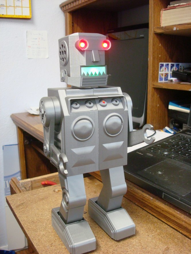 Walk Stop Walk robot, the missing and updated files by robothut ...