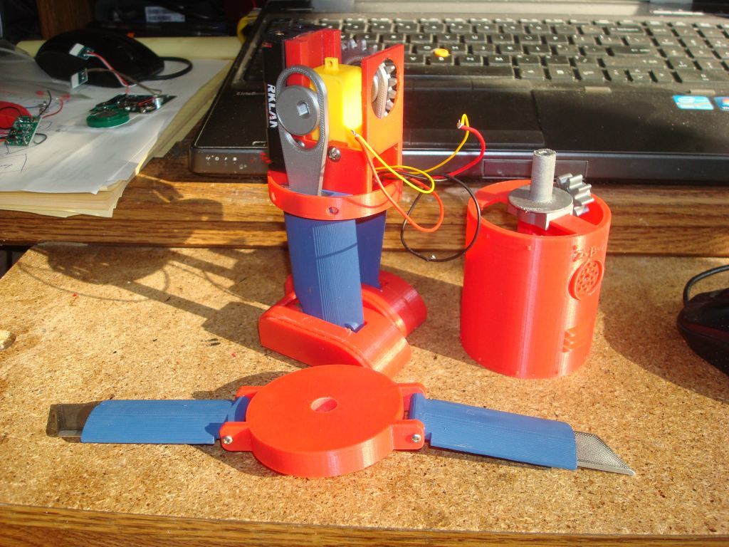 Zom Bot 2 Zombie killing robot. by robothut | Download free STL model ...