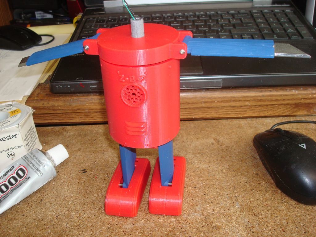 Zom Bot 2 Zombie killing robot. by robothut | Download free STL model ...