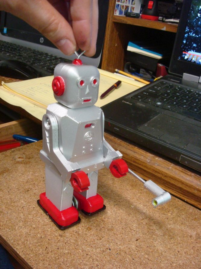 Deluxe, Waking / Rolling "Box Boy" robot. by robothut | Download free ...