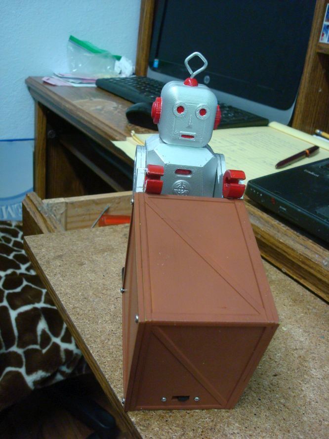 Deluxe, Waking / Rolling "Box Boy" robot. by robothut | Download free ...