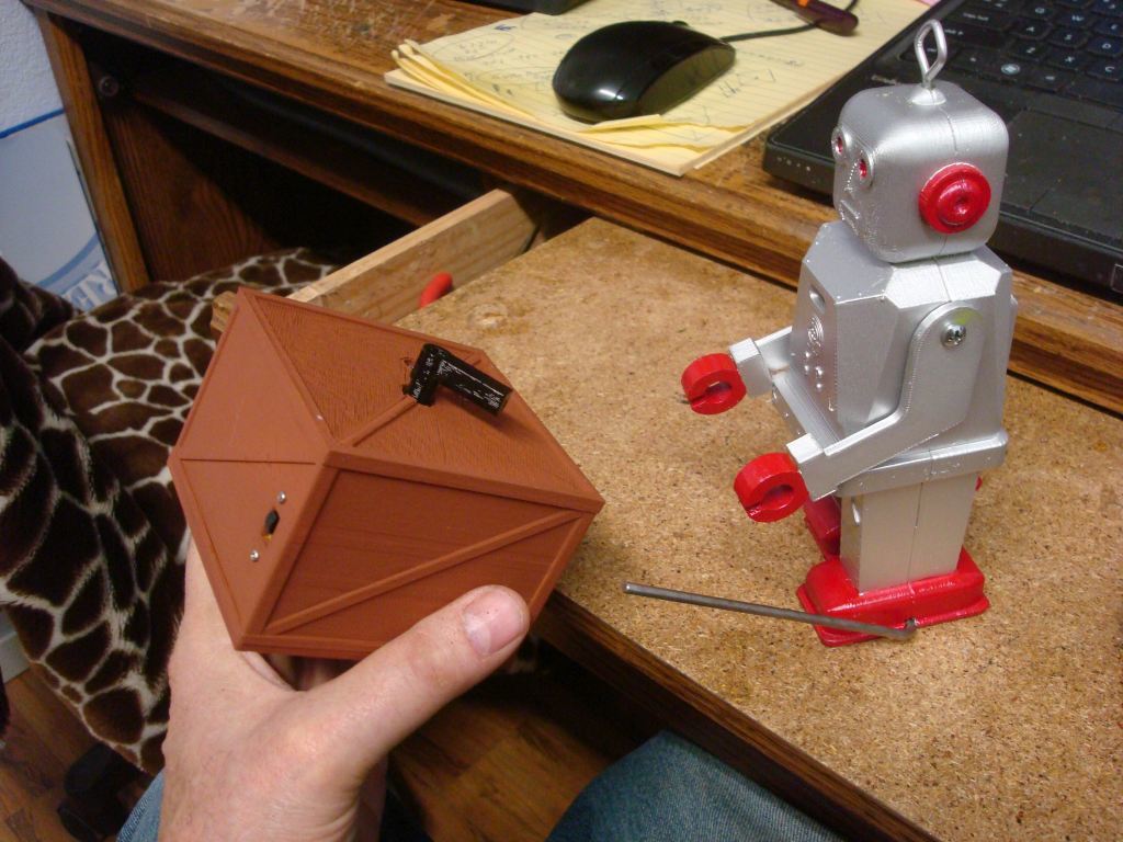 Robot Sam the crate rolling man. by robothut | Download free STL model ...