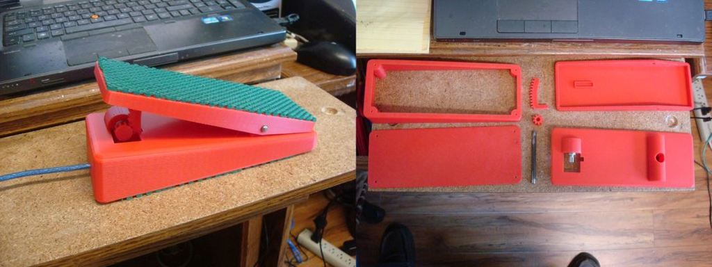 Rocking Foot pedal by robothut | Download free STL model | Printables.com