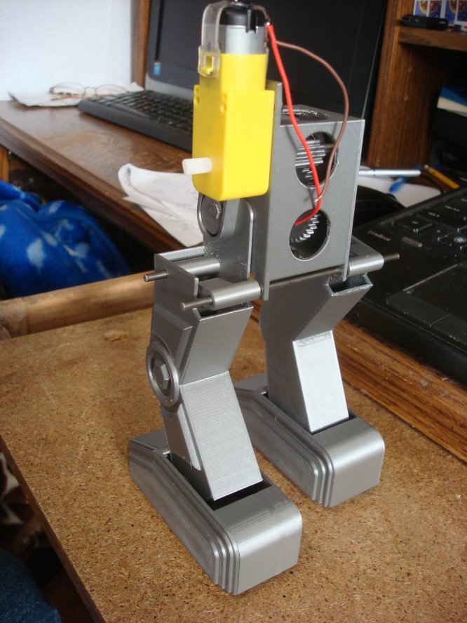 Walk / Stop / Walk, Robot. Part 1 by robothut | Download free STL model ...