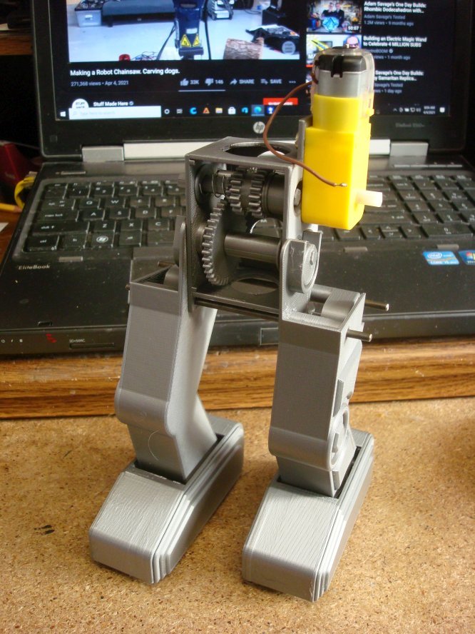 Walk / Stop / Walk, Robot. Part 1 by robothut | Download free STL model ...