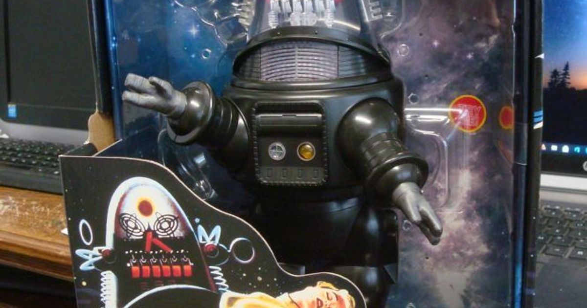 Robby Robot Glove scan for Walmart Robby toy by robothut | Download ...