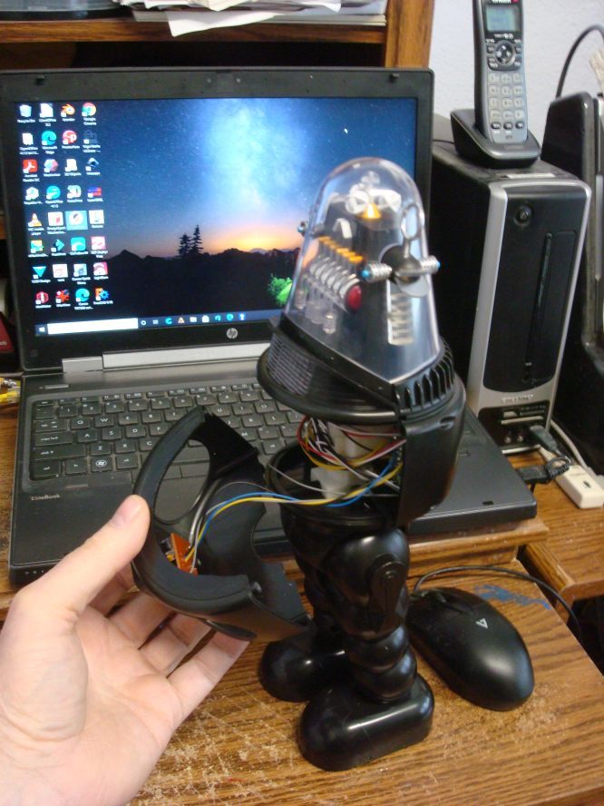 Robby Robot Glove scan for Walmart Robby toy by robothut | Download ...