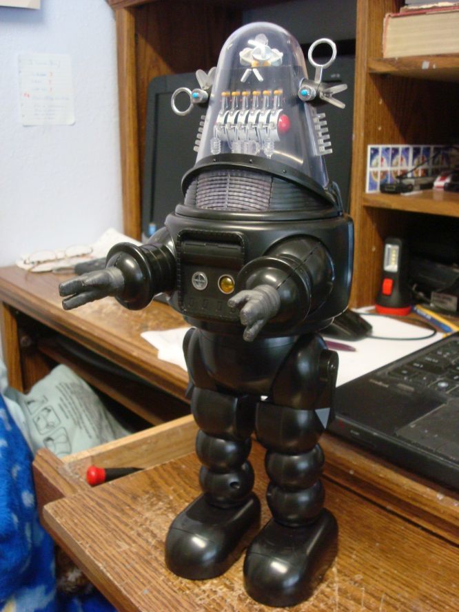 Robby Robot Glove scan for Walmart Robby toy by robothut | Download ...
